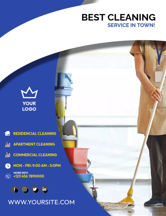 Best cleaning service Template | PosterMyWall