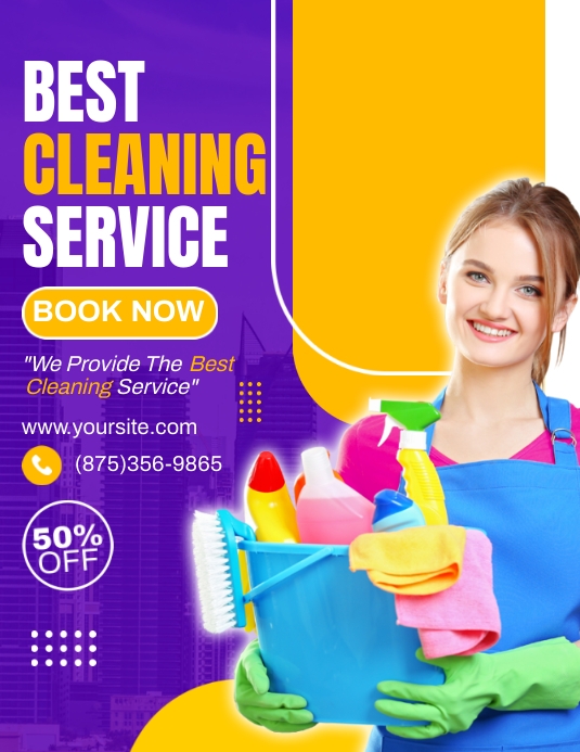 Best Cleaning Service Offer Template | PosterMyWall