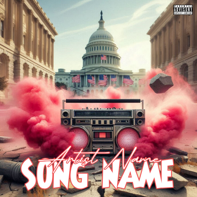 Best Cover Album Music Art Trap Mixtape Rap Album Cover Template ...