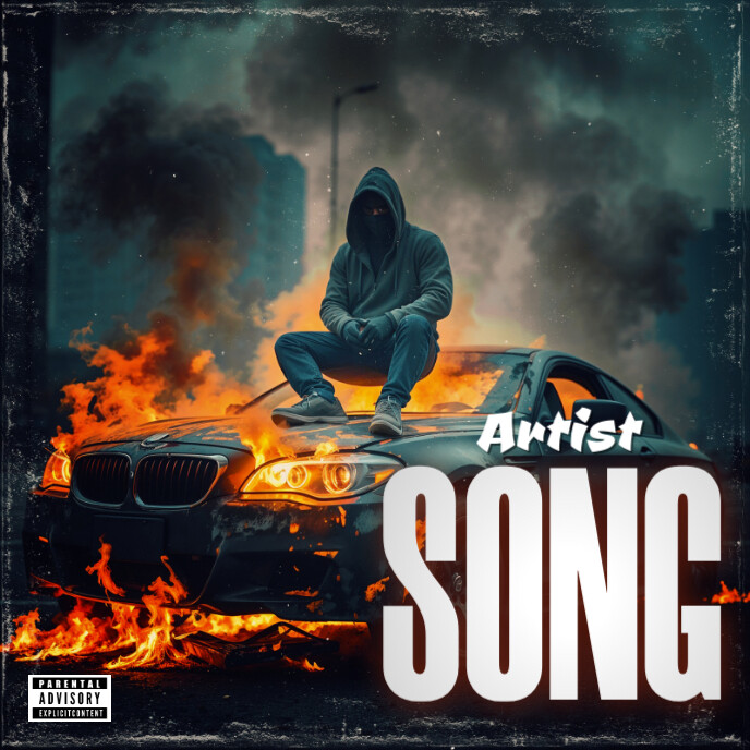 Copy of Best Cover Album music art trap mixtape rap | PosterMyWall