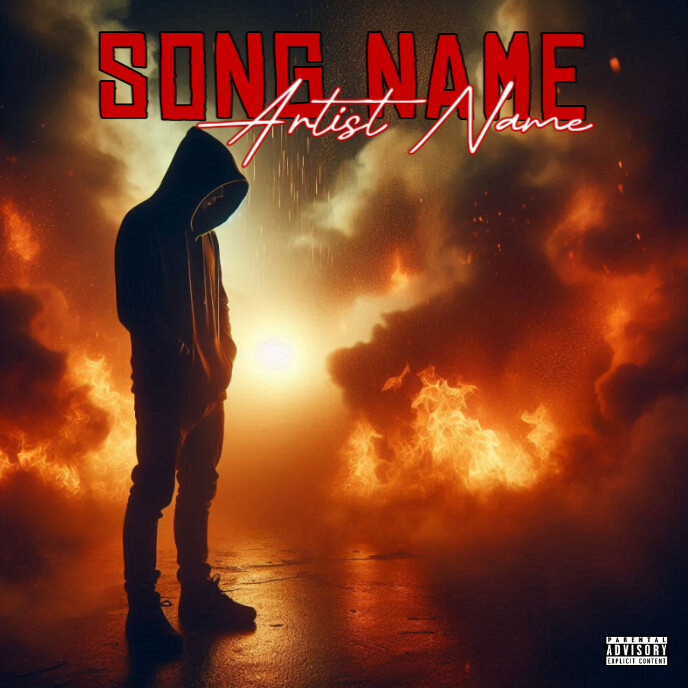 Best Cover Album Music Art Trap Mixtape Rap Album Cover Template ...
