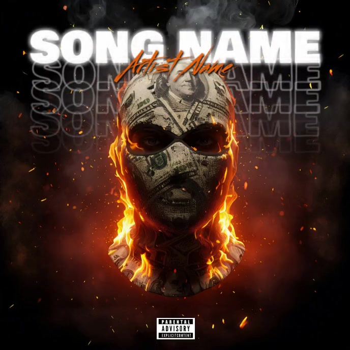 Copy of Best Cover Album music art trap mixtape rap | PosterMyWall