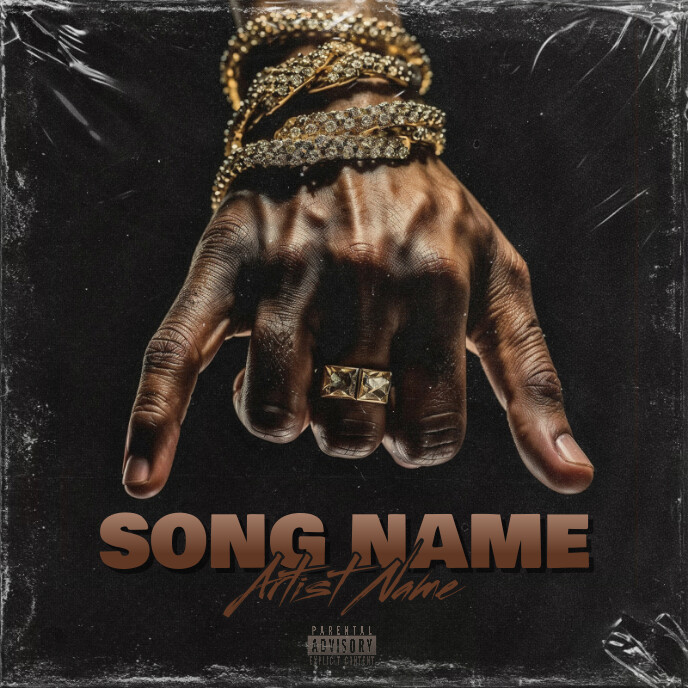 Plantilla de Best Cover Album music art trap mixtape rap | PosterMyWall