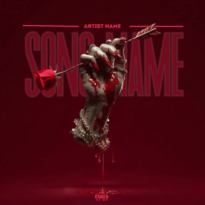 Cópia de Best Cover Album music art trap mixtape rap | PosterMyWall