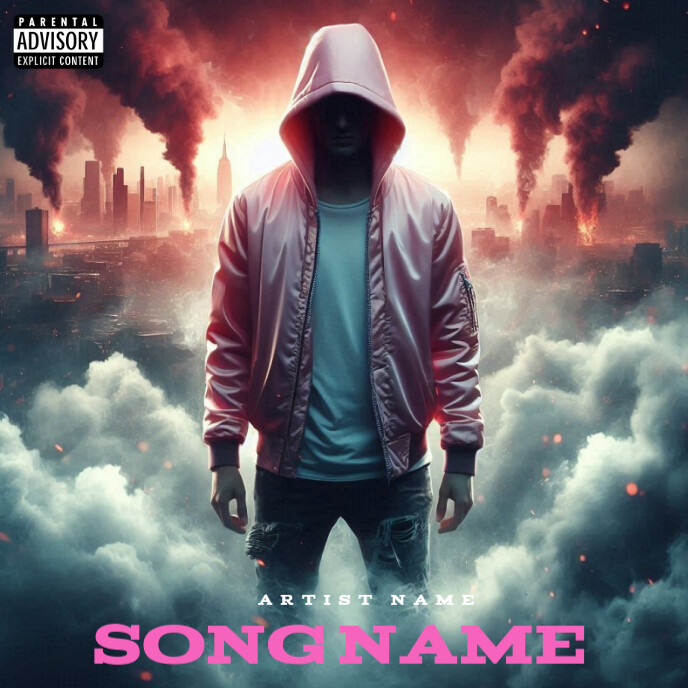 Best Cover Album Music Art Trap Mixtape Rap Album Cover Template ...