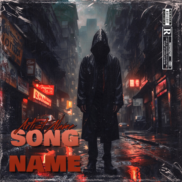 Plantilla de Best Cover Album music art trap mixtape rap | PosterMyWall