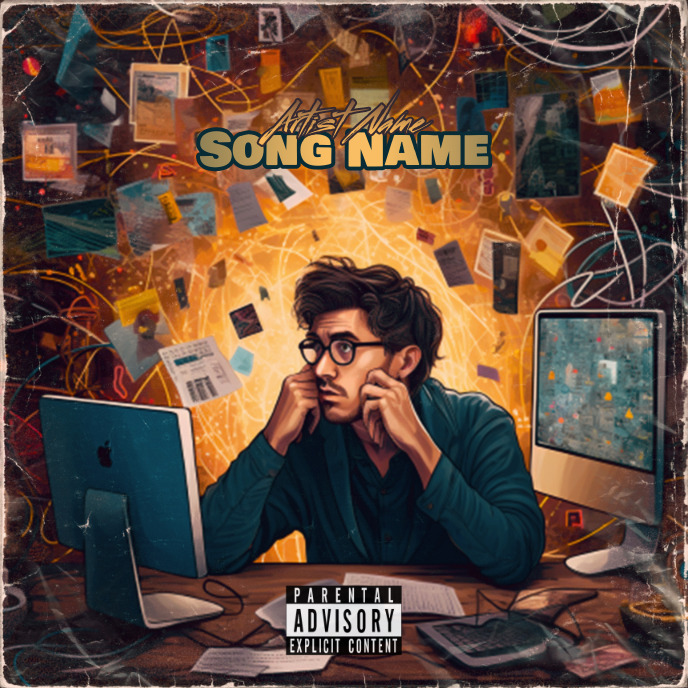 Plantilla de Best Cover Album music art trap mixtape rap | PosterMyWall