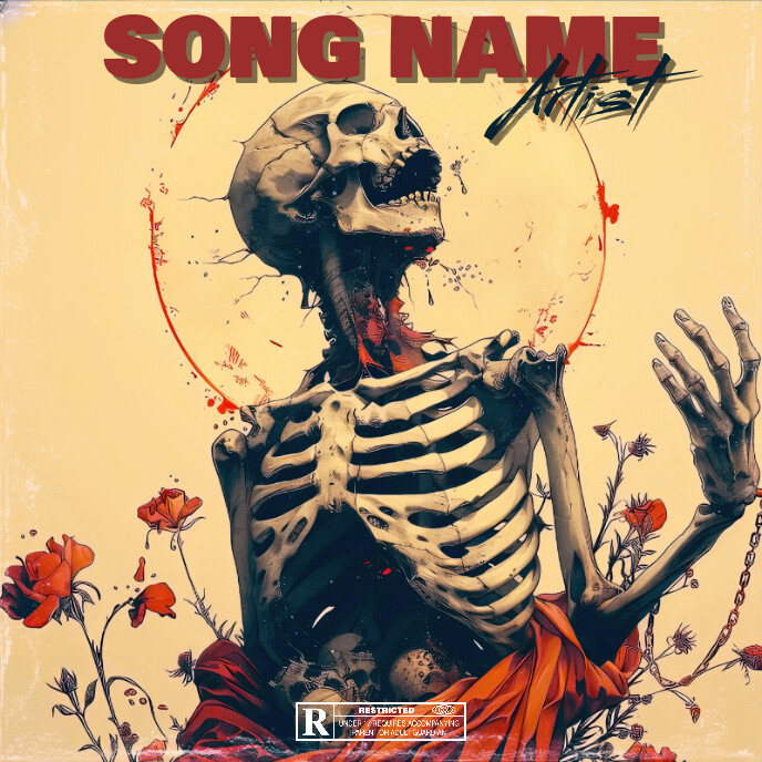 Modèle Best Cover Album music art trap mixtape rap | PosterMyWall