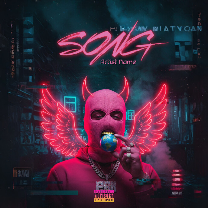 Best Cover Album music art trap mixtape rap Template | PosterMyWall