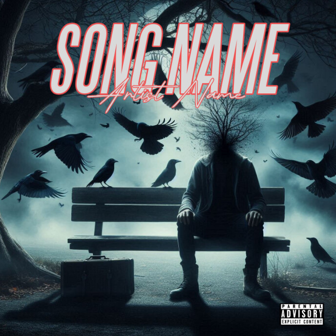 Best Cover Album Music Art Trap Mixtape Rap Album Cover Template ...