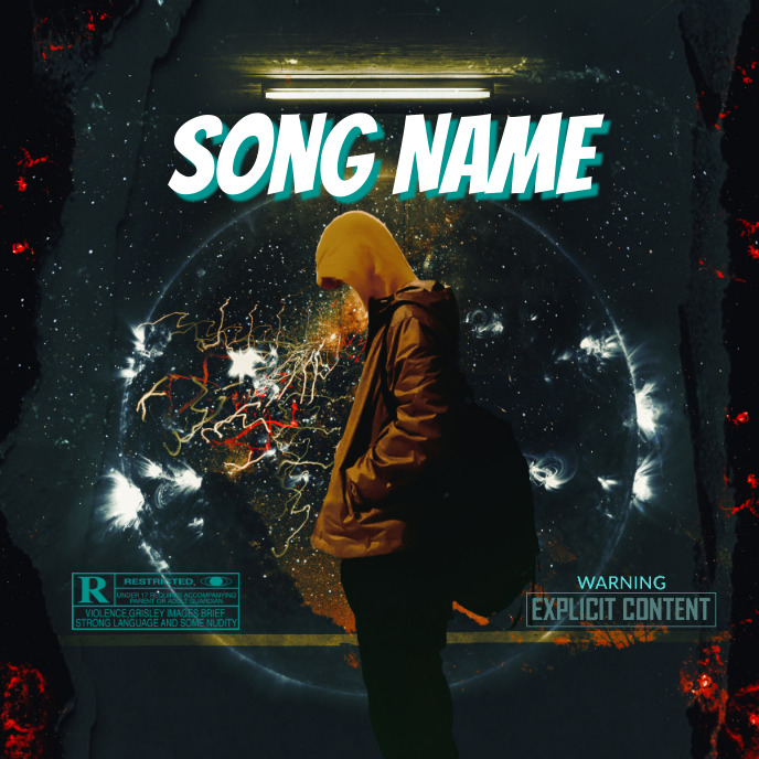 Melhor álbum De Capa Música Arte Trap Mixtape Rap. Modelo | PosterMyWall