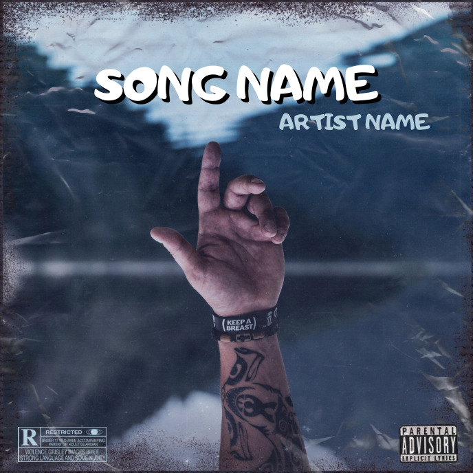 Plantilla de Mejor Portada álbum Música Arte Trap Rap Mixtape ...