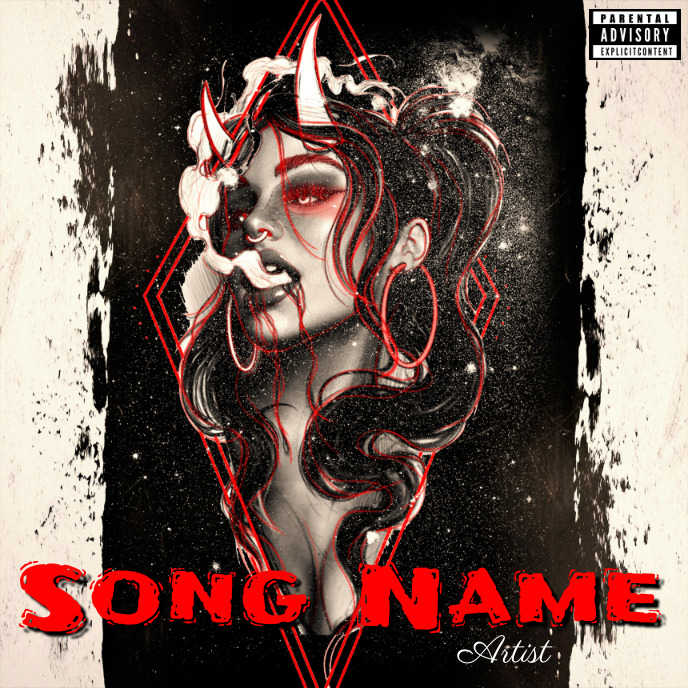 Copy of Best Cover music Album art trap mixtape rap | PosterMyWall