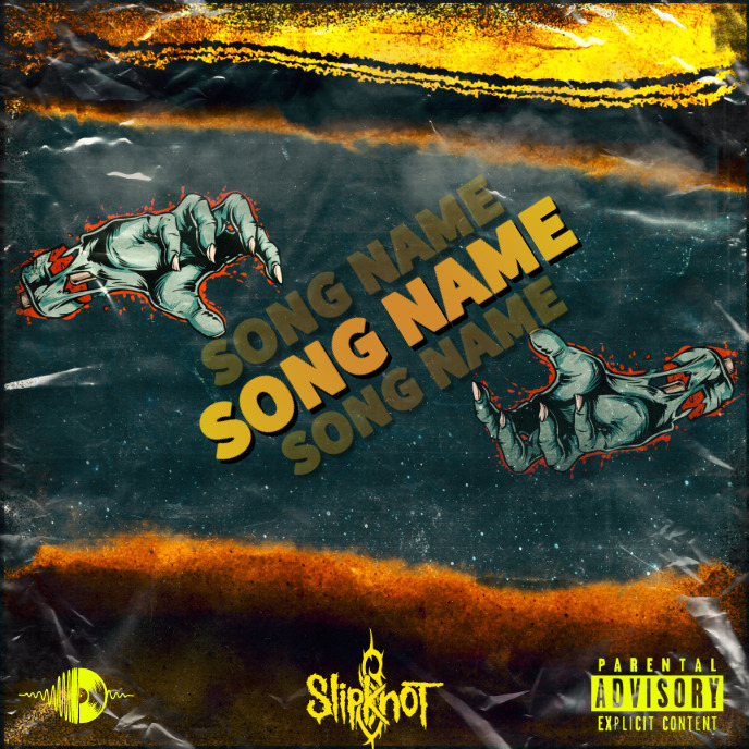 Modèle Meilleure Pochette D'album de Musique Trap Mixtape Rap ...