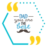 best dad ever Template | PosterMyWall