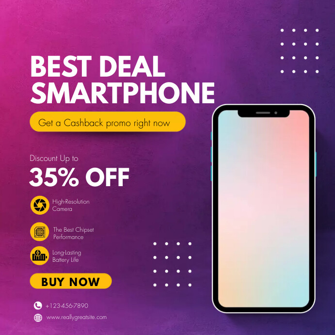 BEST DEAL SMARTPHONE SALE FLYERS Template | PosterMyWall
