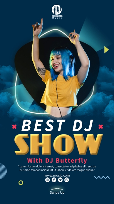 Best Dj Show Template | PosterMyWall