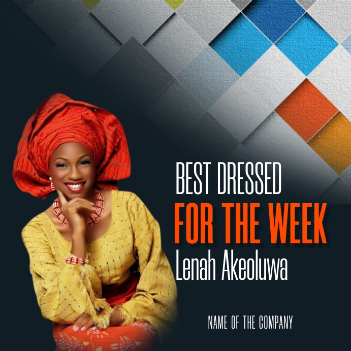 Copy of BEST DRESSED | PosterMyWall