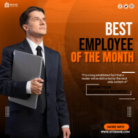Best Employee Template | PosterMyWall
