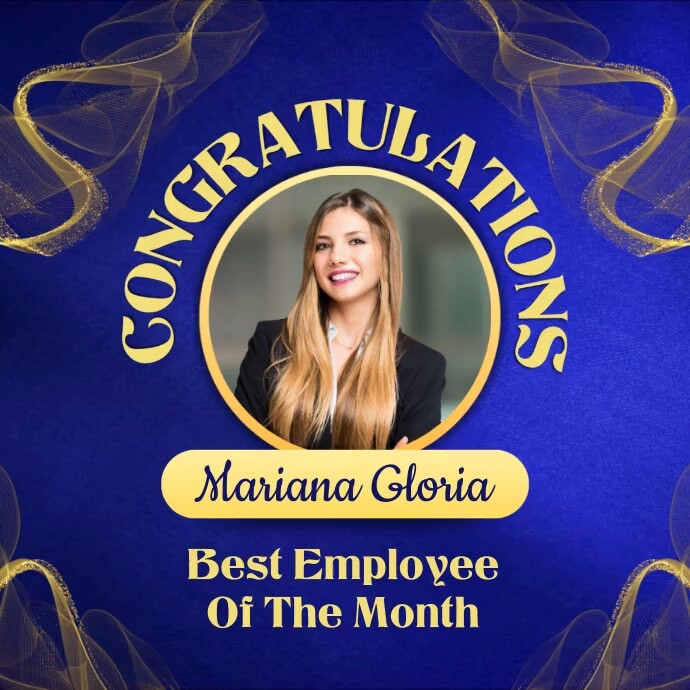 Best Employee of the Month Template | PosterMyWall