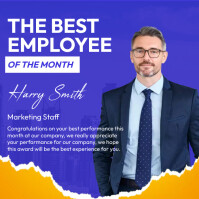 Best Employee Template | PosterMyWall