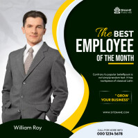 Best Employee Template | PosterMyWall