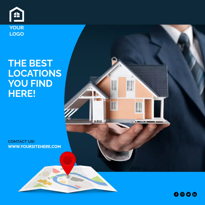 Best estate Template | PosterMyWall