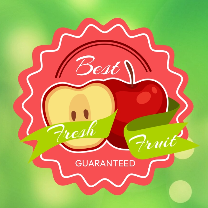 Best Fresh Fruit Logo Template | PosterMyWall