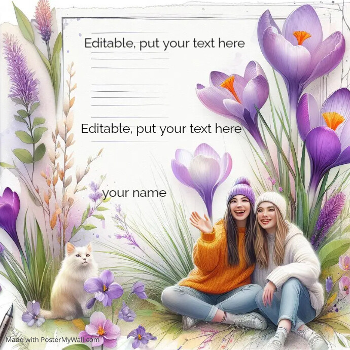 Copy of Best Friend's Day greeting card | PosterMyWall