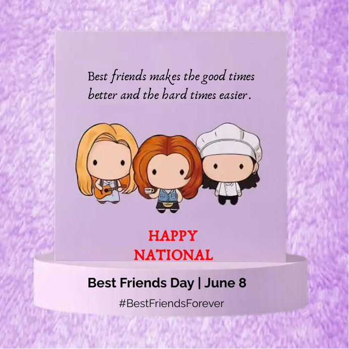 Best friend 5 Template | PosterMyWall