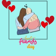 National best friend instagram post Template | PosterMyWall