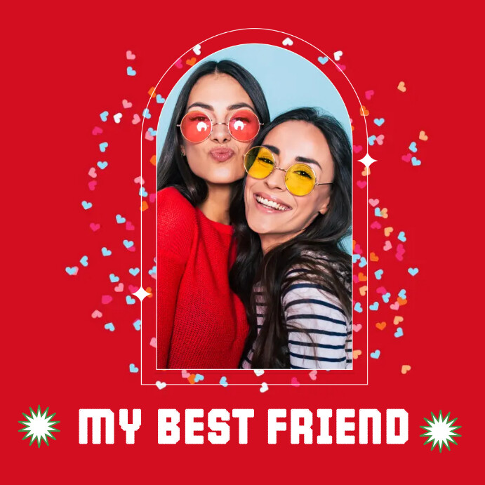 Best friend day Template | PosterMyWall