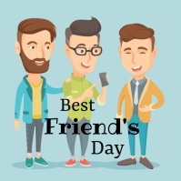 National best friend instagram post Template | PosterMyWall