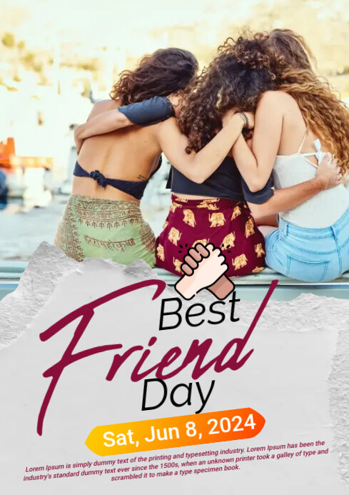 Copy of Best Friends Day | PosterMyWall