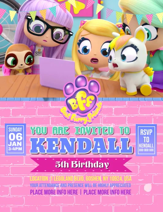 Best Furry Friends Template | PosterMyWall