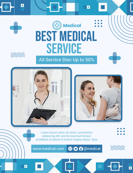 Best Medical Service Template | PosterMyWall