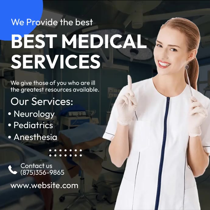 Best Medical Services Ads Template | PosterMyWall