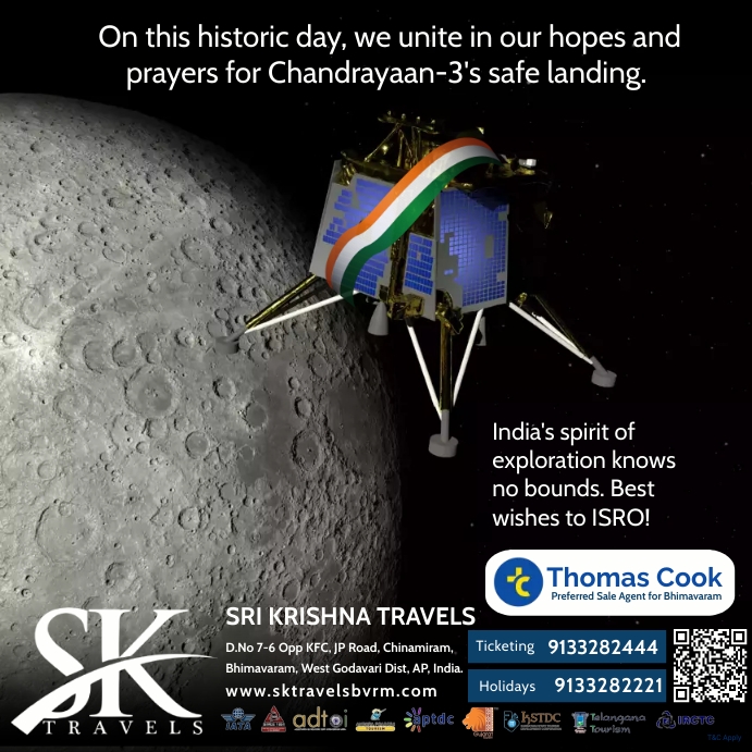 Best of luck, Chandrayaan3, Chandrayaan,ISRO, Template | PosterMyWall