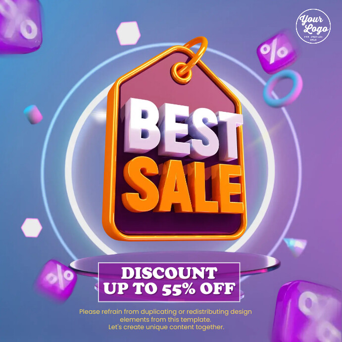 Best Sale Social Media Promo template | PosterMyWall