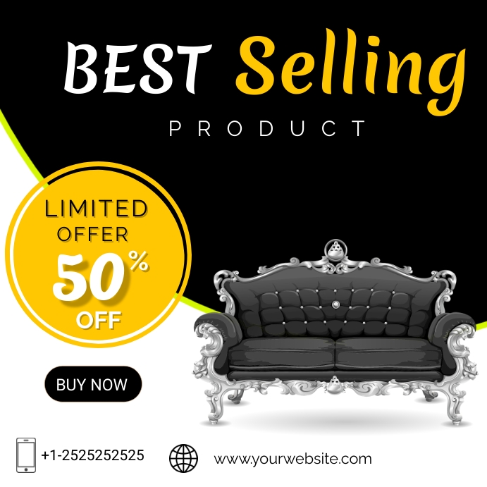 best selling product flyer template | PosterMyWall