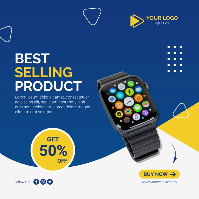 Best Selling Product Poster Flyer Template | PosterMyWall