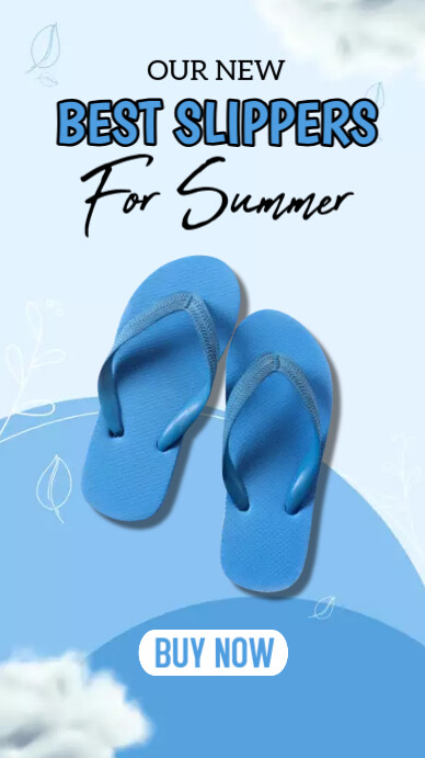 Best Slippers Template | PosterMyWall