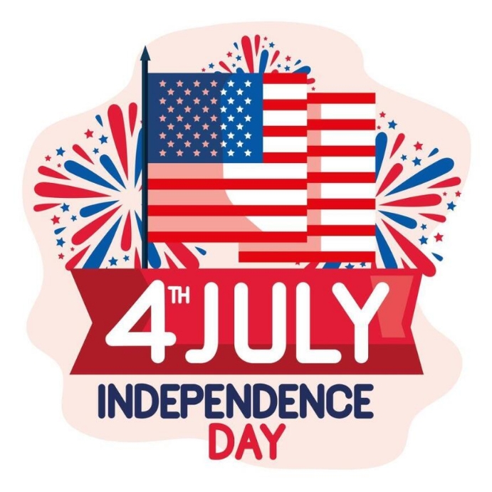 Felice 4 Luglio Clip Art Felice Giorno Dell'indipendenza Degli Stati