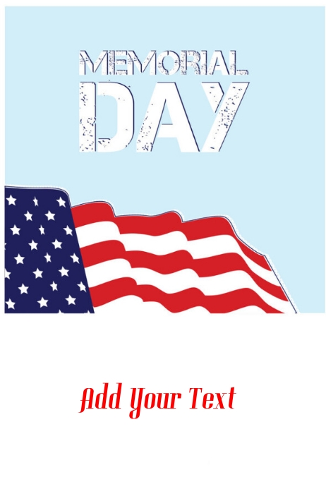 Copy of Best Template Memorial Day Poster & Flyer | PosterMyWall
