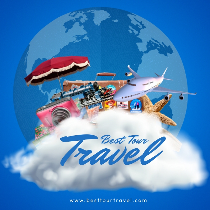 Best Tour Travel Template | PosterMyWall