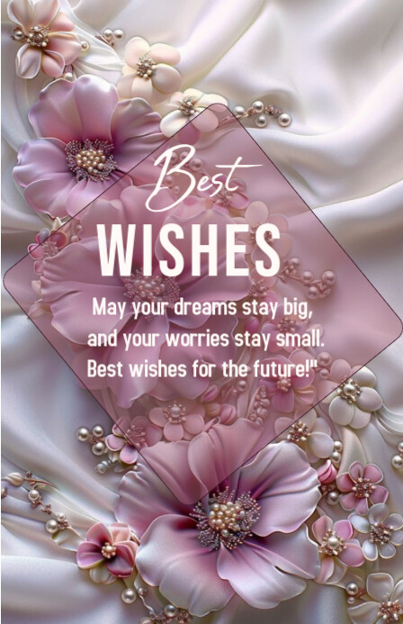 Plantilla de best wishes | PosterMyWall