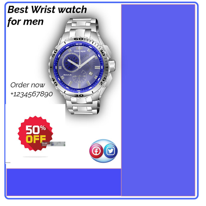 Copy of Best Wrist Watch Instagram Post | PosterMyWall