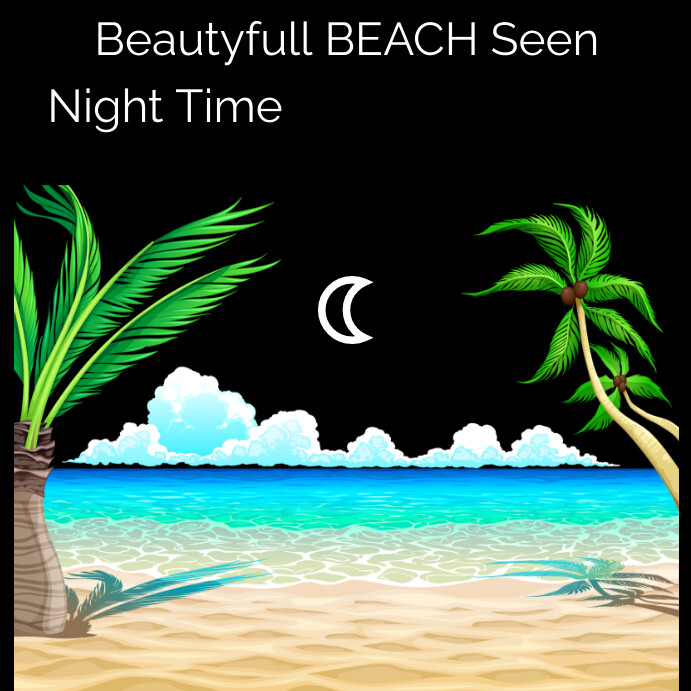 beutyfull beach Template | PosterMyWall