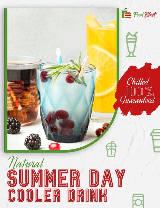 Beverage Ads Template | PosterMyWall