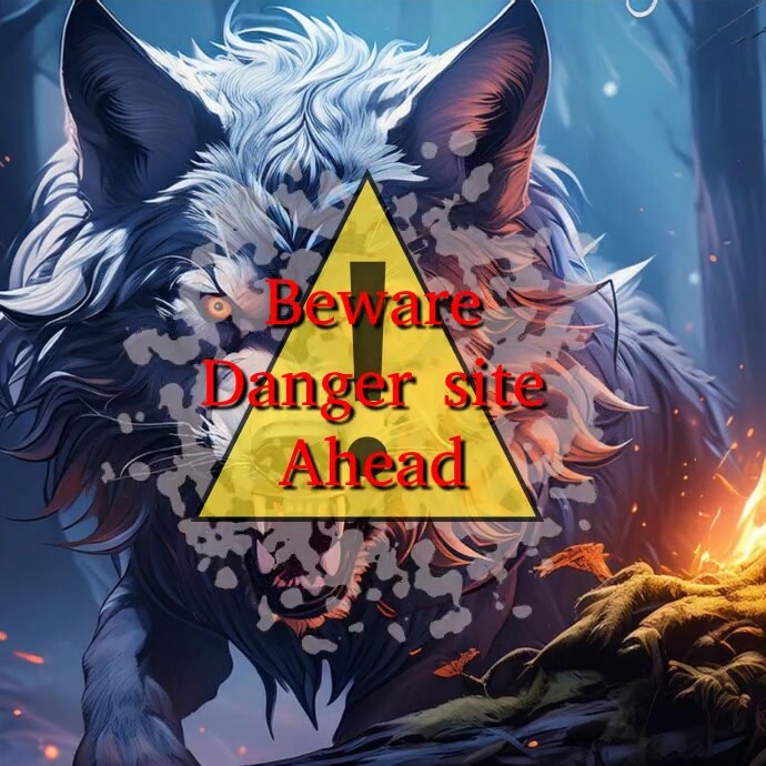 Copy of Beware signage instagram post | PosterMyWall